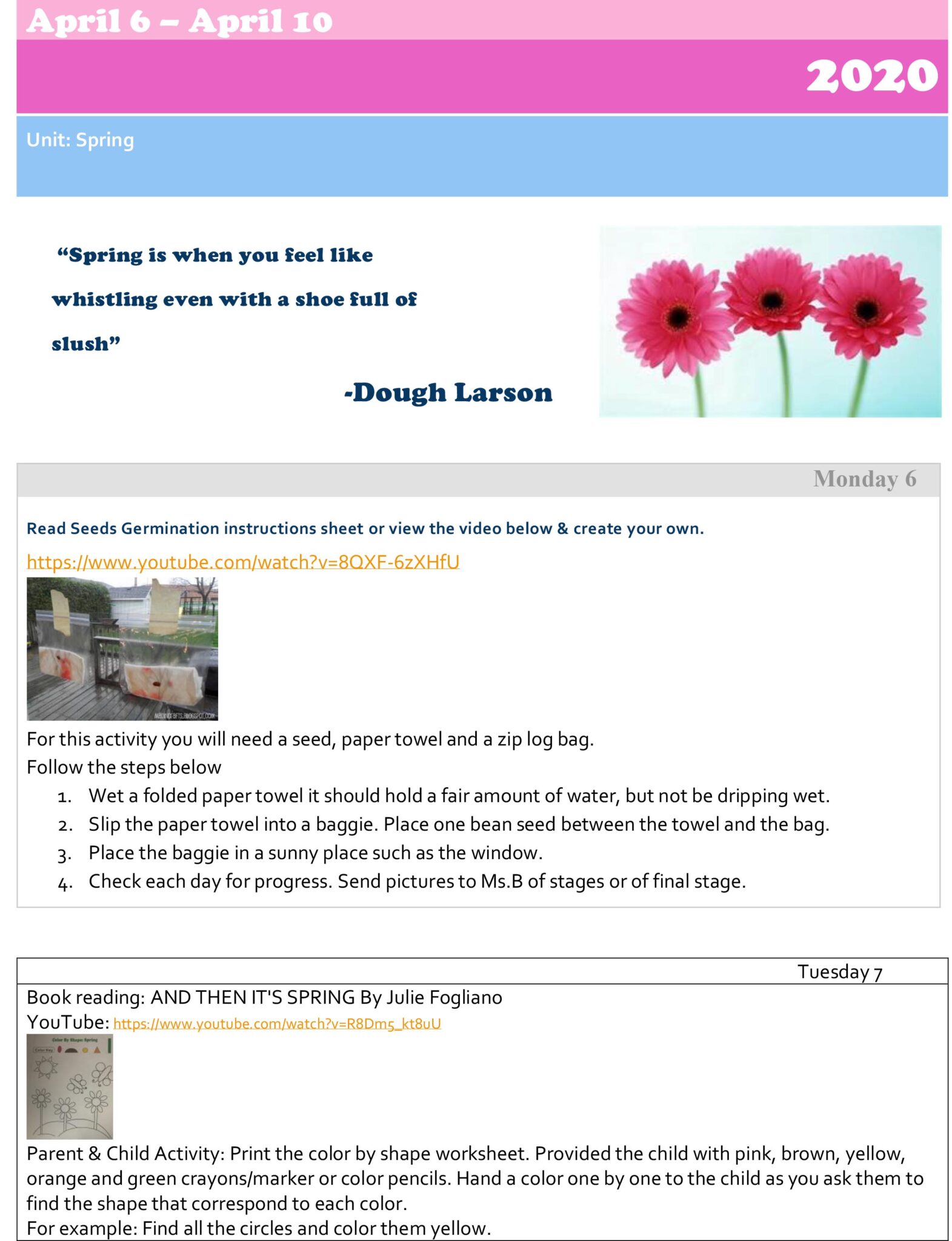 3 Year Old Lesson Plan - Ready Set Learn